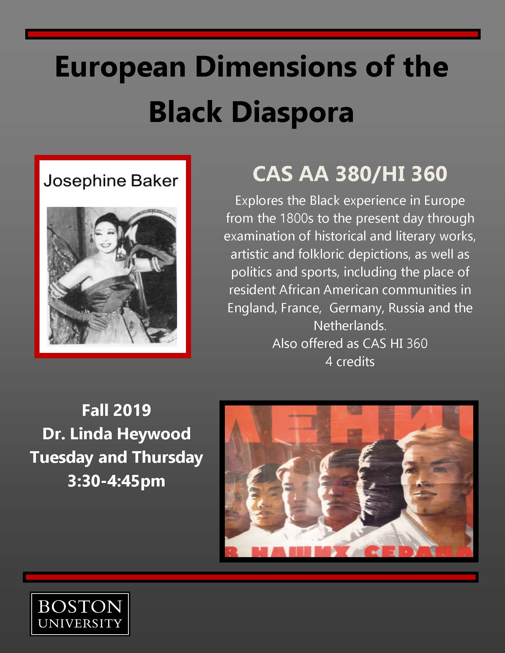 European Dimensions of the Black Diaspora | African American Studies