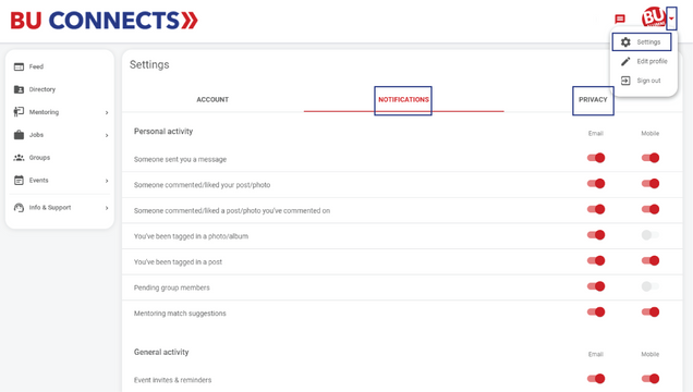 BU Connects: Top six next steps | Alumni & Friends