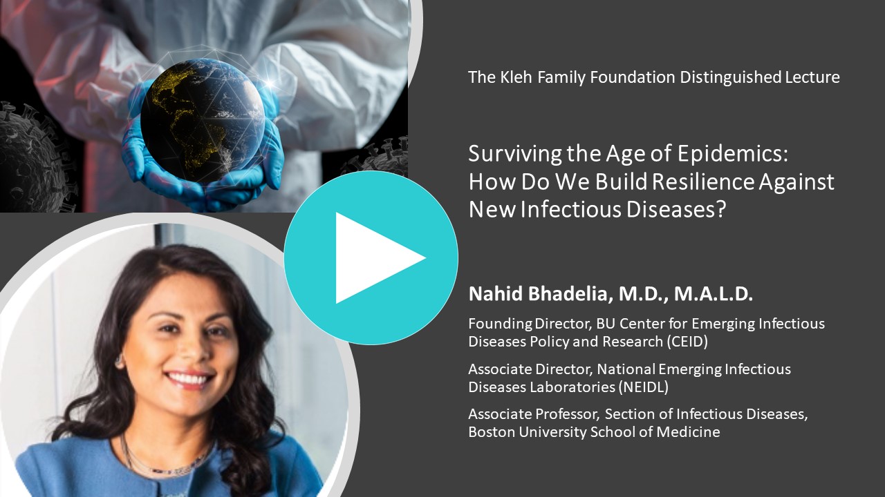 The Kleh Family Foundation Distinguished Lecture | Alumni & Friends