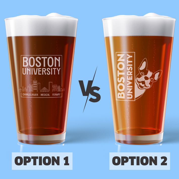 Vote for the 2023 BU Pint Glass | Alumni & Friends