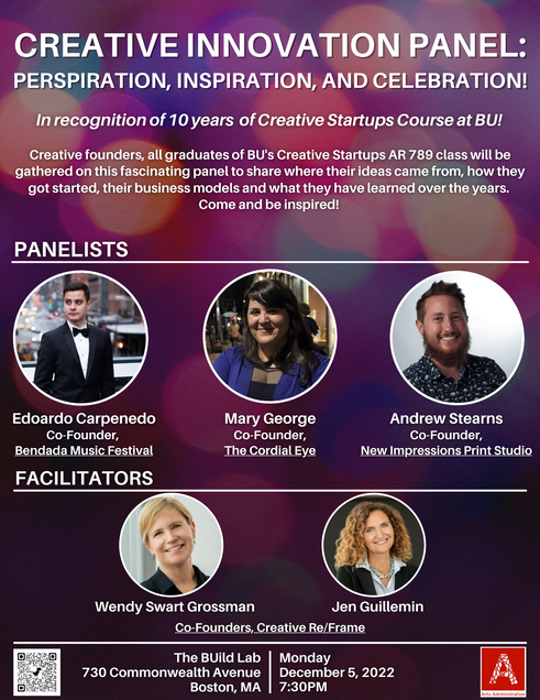 Creative Innovation Panel | Arts Administration