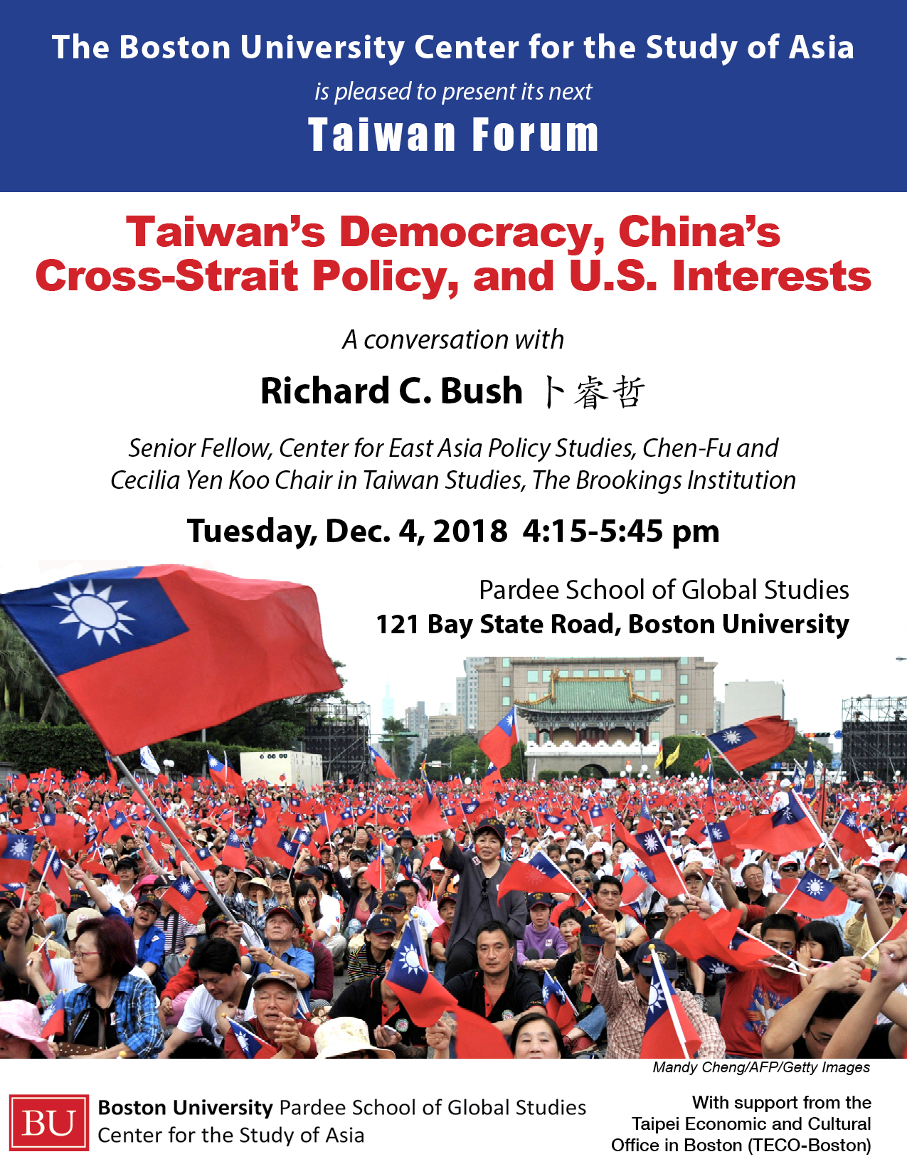 Taiwan Forum: Taiwan’s Democracy, China’s Cross-Strait Policy, and US ...