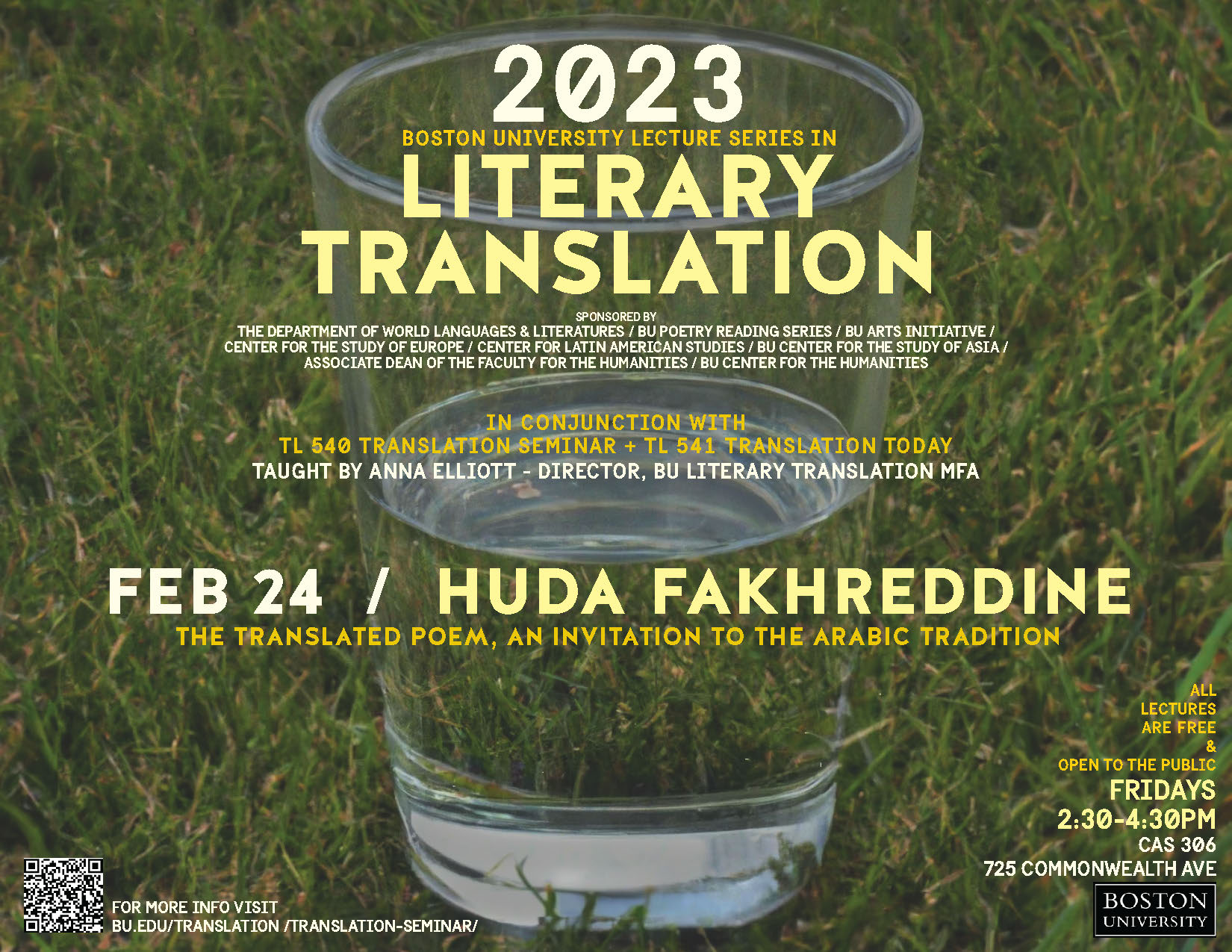 Huda Fakhreddine, The Translated Poem, An Invitation to the Arabic ...