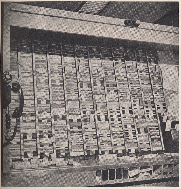 A Fragment of the Past: The System of Hotel Front Office Racks | Boston ...