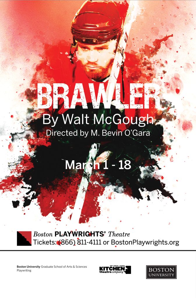Poster for ‘Brawler’ | Boston Playwrights' Theatre