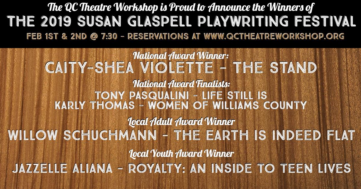 Shea’s ‘The Stand’ named national award winner in 2019 Glaspell Playwriting Festival » Boston ...