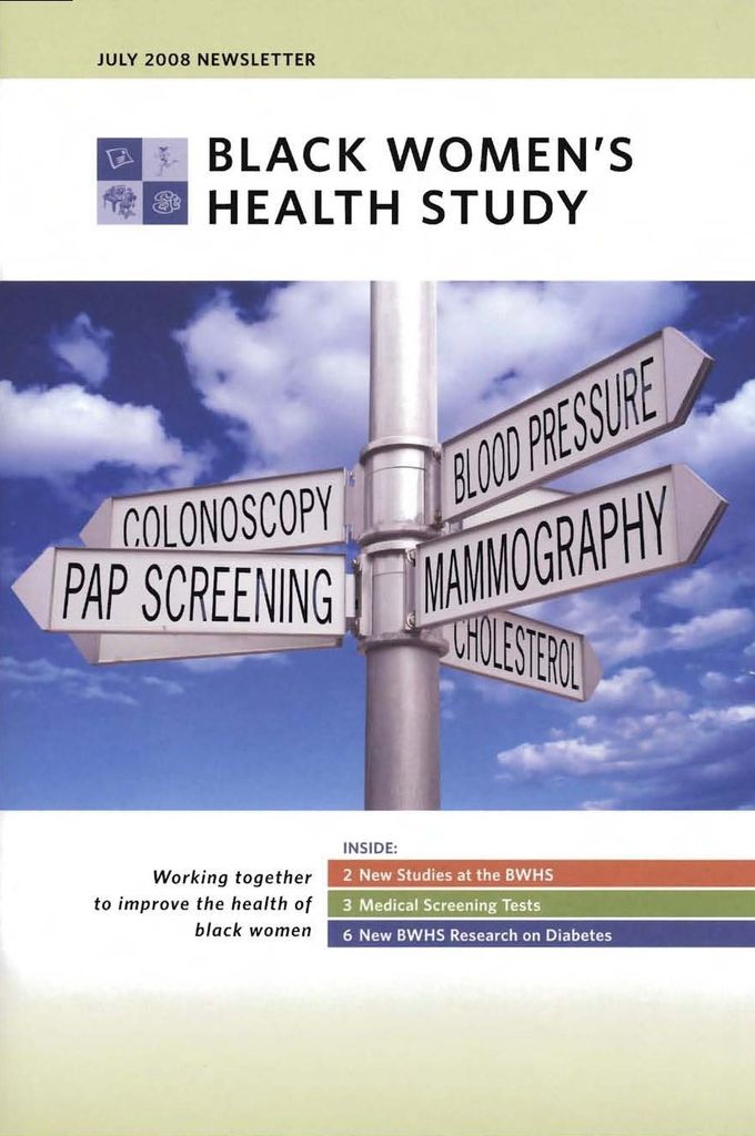 Newsletters » Black Women's Health Study | Boston University