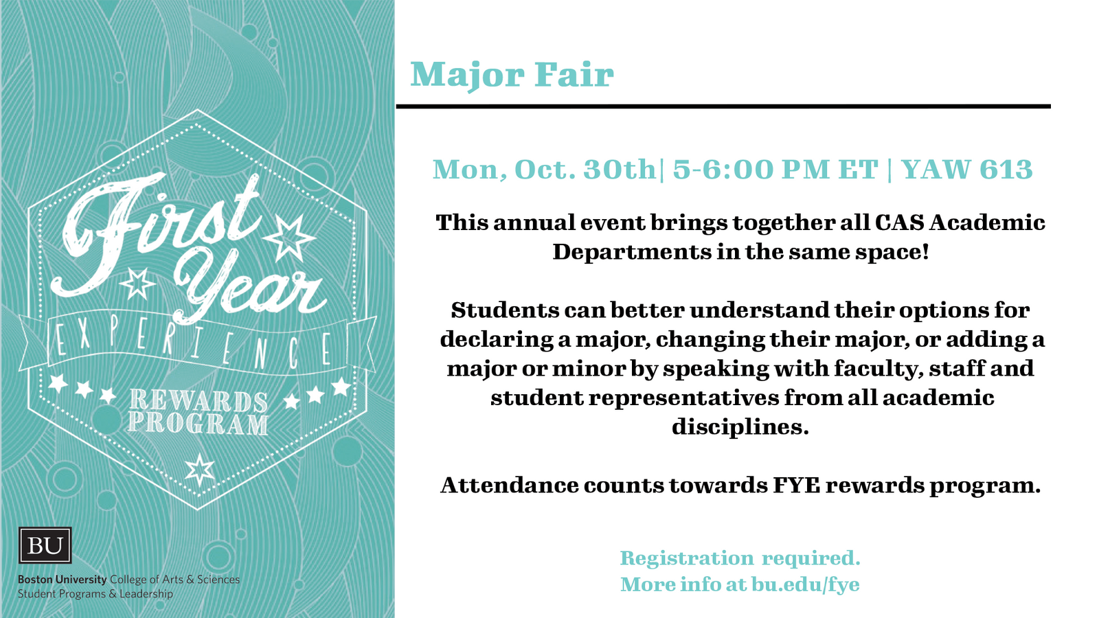 The First Year Experience | Arts & Sciences