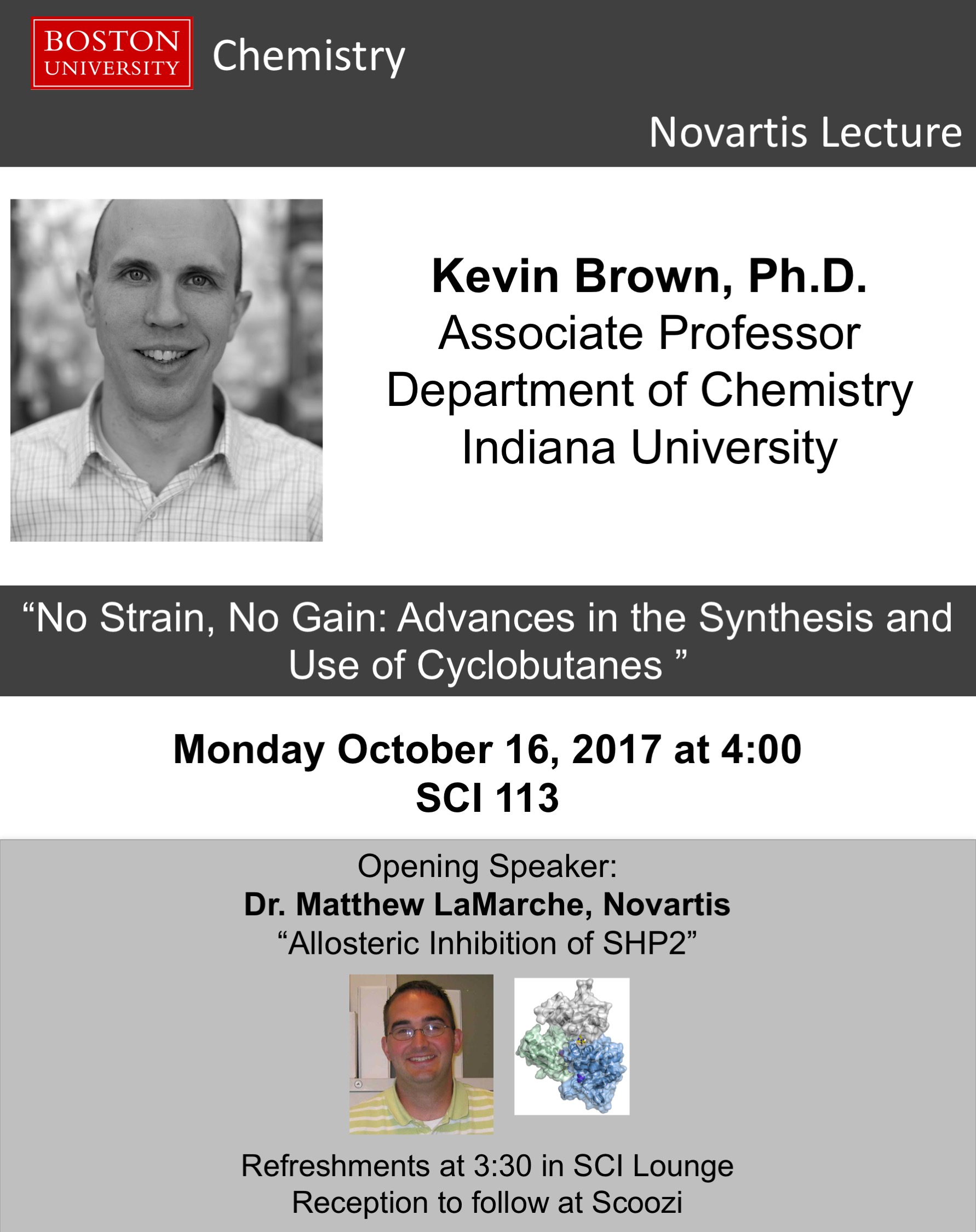 Novartis Lecture » Chemistry | Boston University