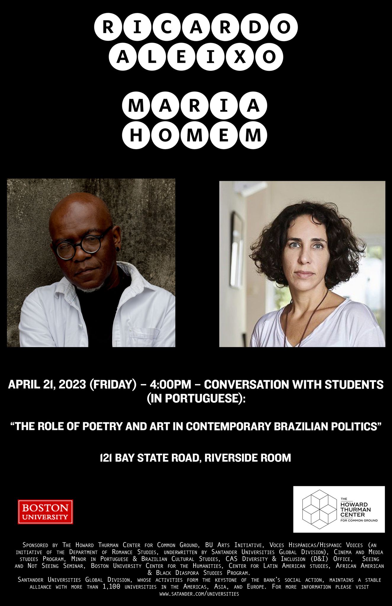 “The Role of Poetry and Art in Contemporary Brazilian politics” with ...