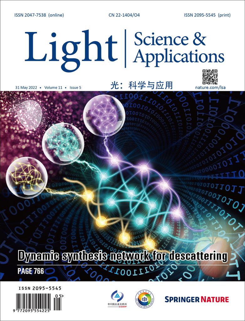 Professor Tian’s Paper on Adaptive 3D Descattering is the Cover Feature ...