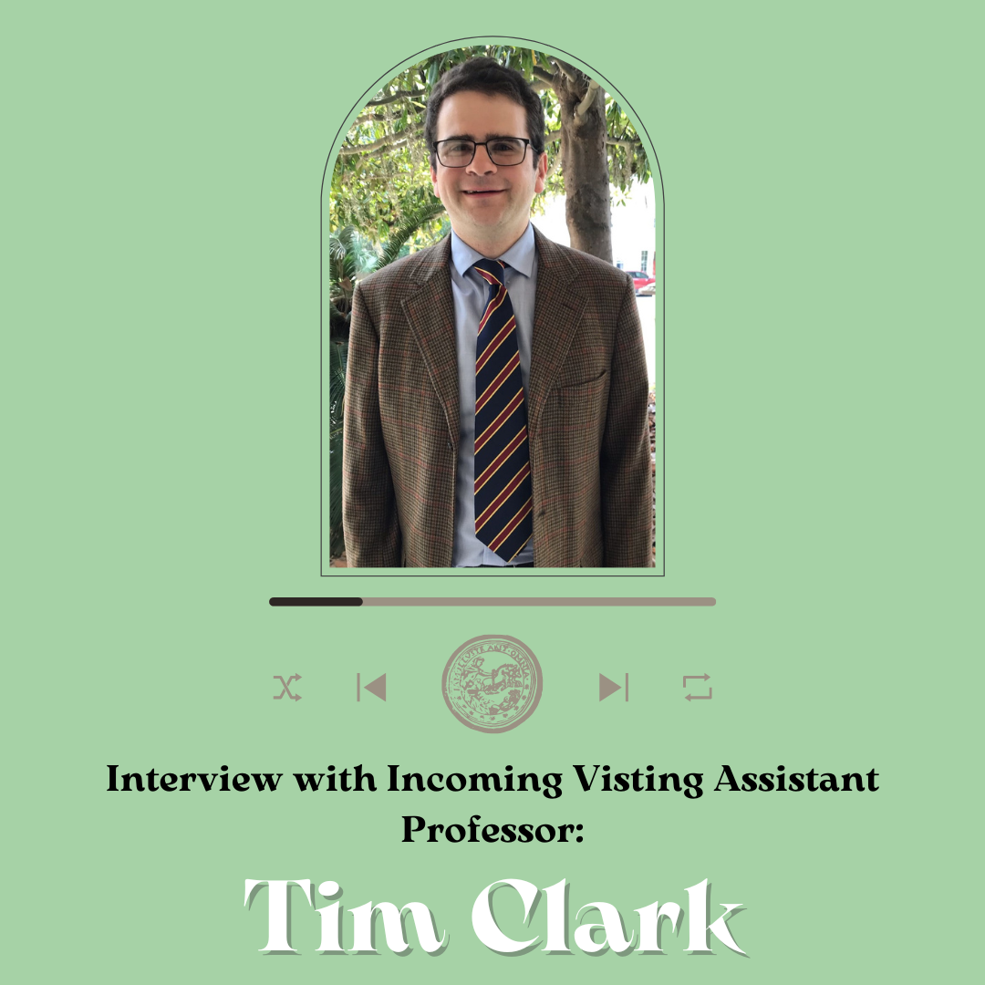 Podcast: Interview with Visiting Assistant Professor Tim Clark ...