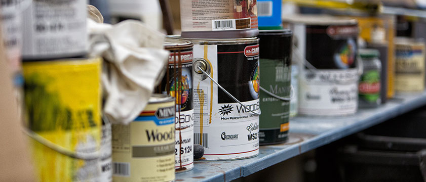 Paint Shop | Campus Planning & Operations