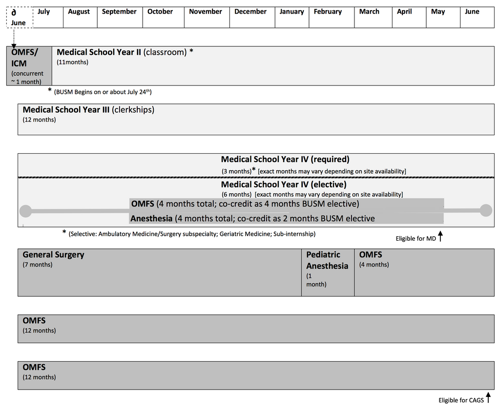 OMFS chart | Dental School