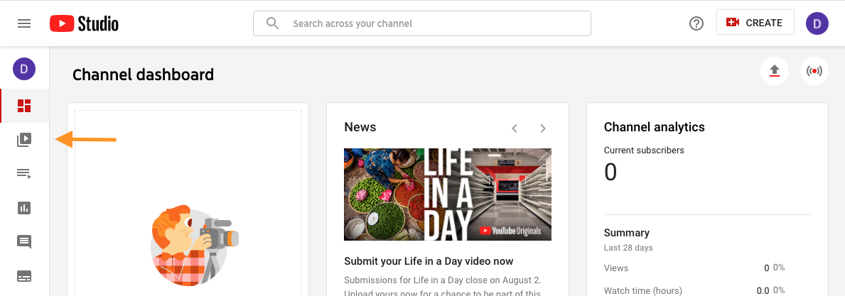 YouTube Instructions