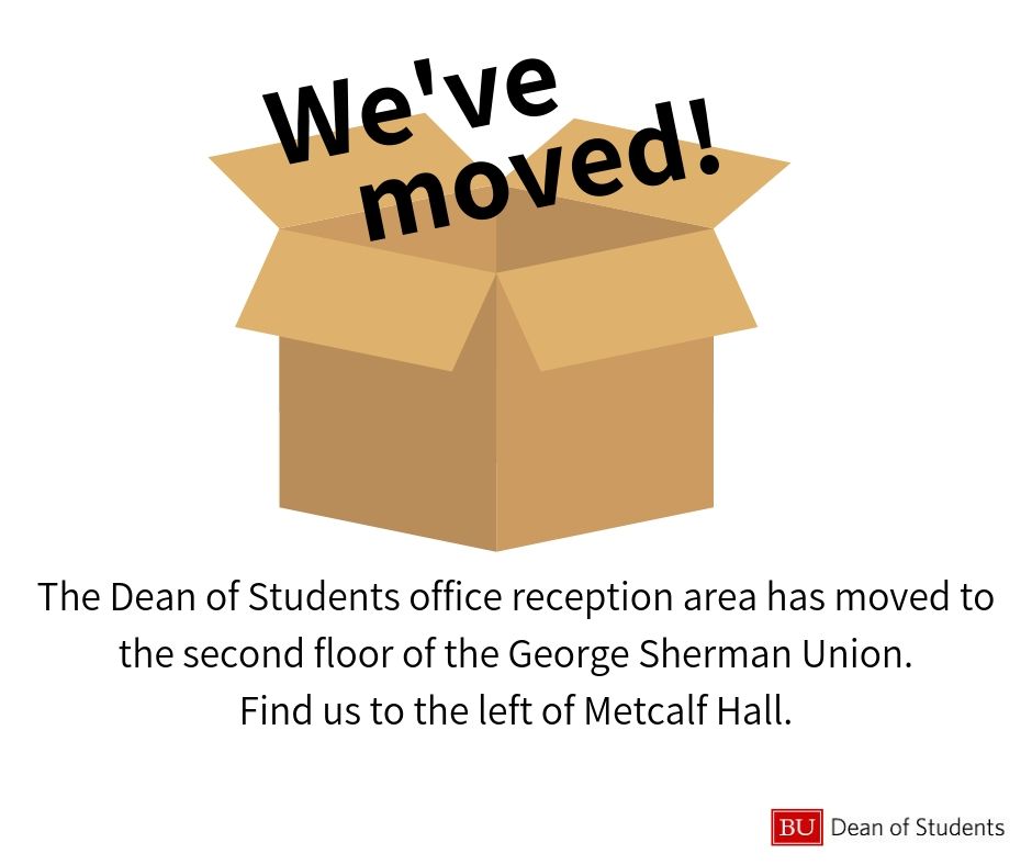 We’ve moved! | Dean of Students