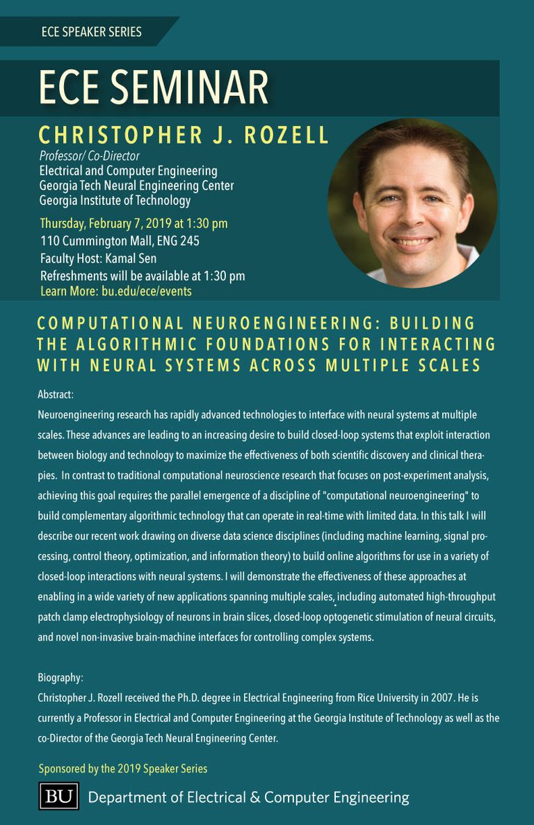Christopher-J-Rozell-Poster | College of Engineering