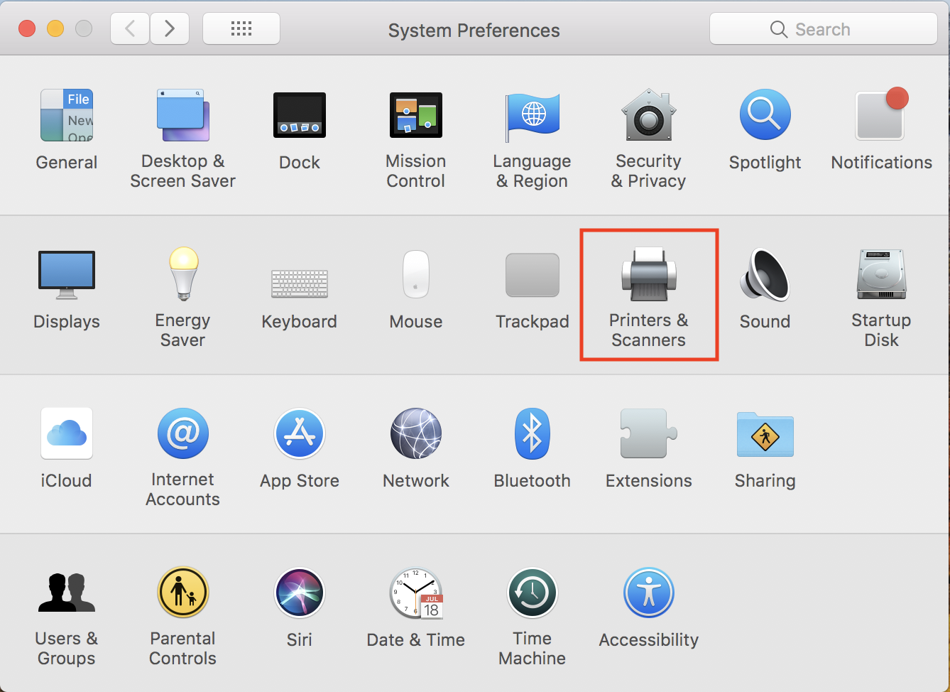 Add Printer to macOS | College of Engineering Information Technology