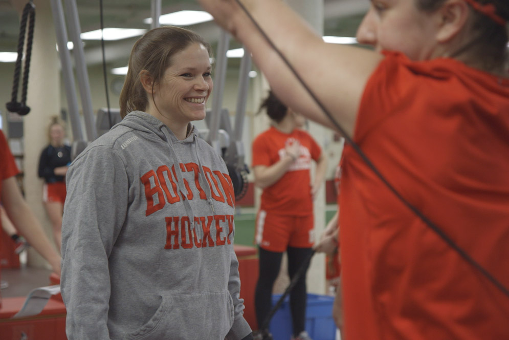 Darcy Gould Helps BU Athletes Be Their Best | BU Today | Boston University