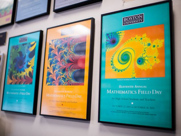 Office Artifacts: Robert Devaney | BU Today | Boston University