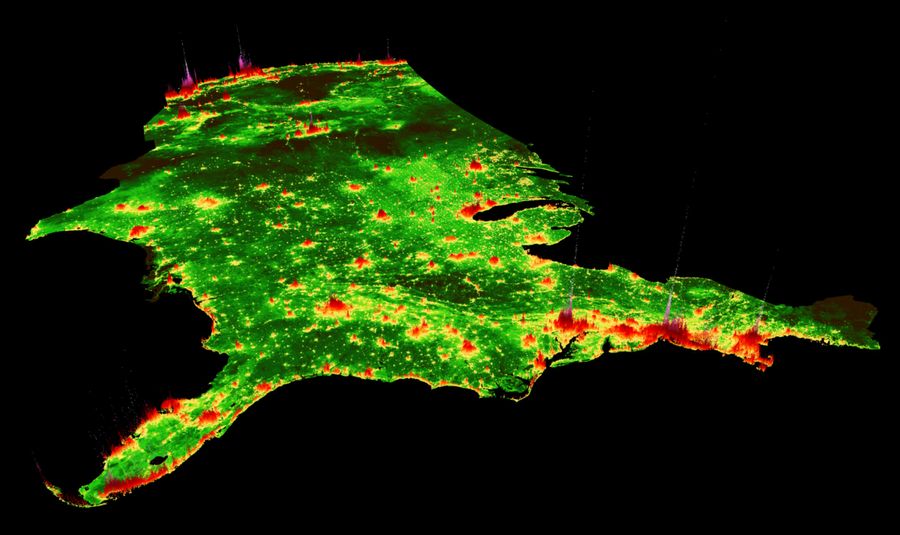 Map of US Land Value Reveals Interplay of Climate Change, Conservation ...