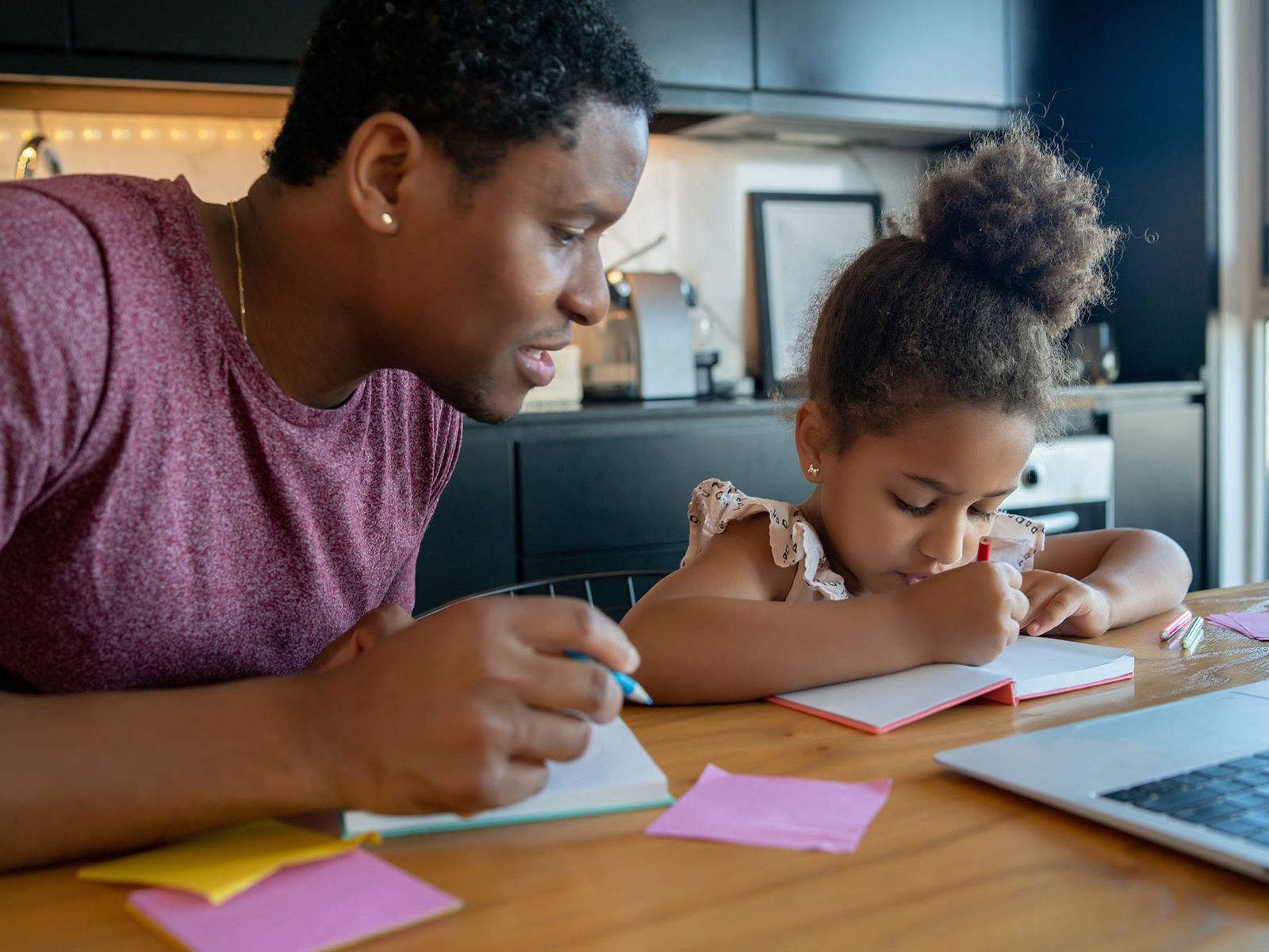 Black Kids Doing Homework