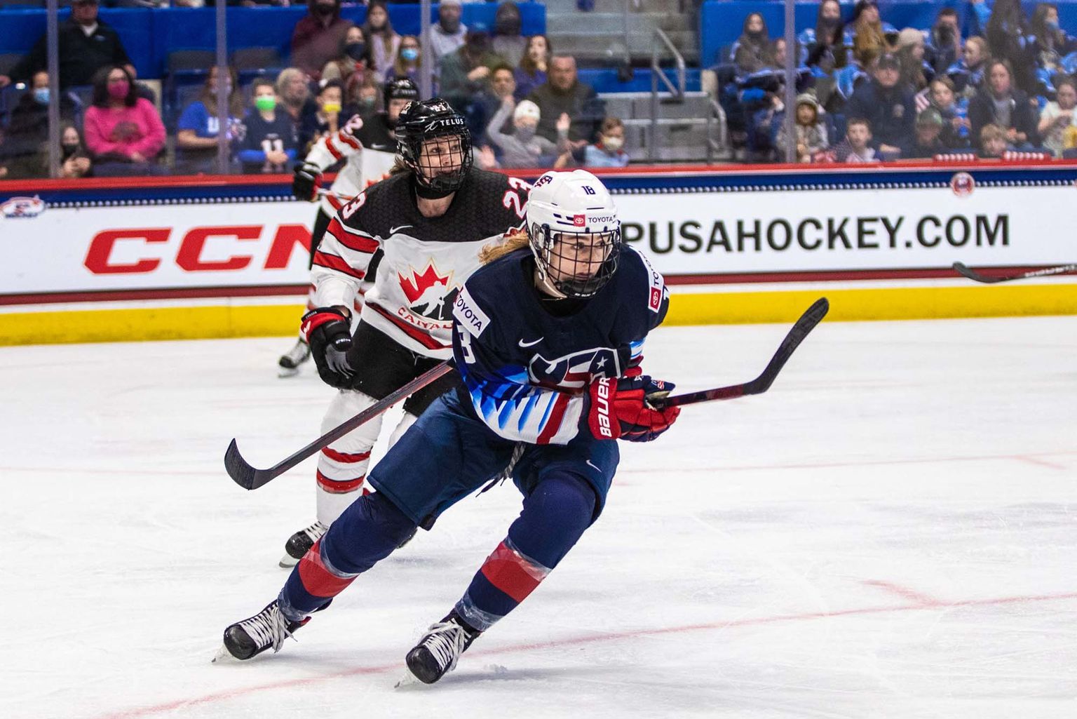 Former Terriers Jesse Compher, Marie-Philip Poulin Head to Beijing to ...