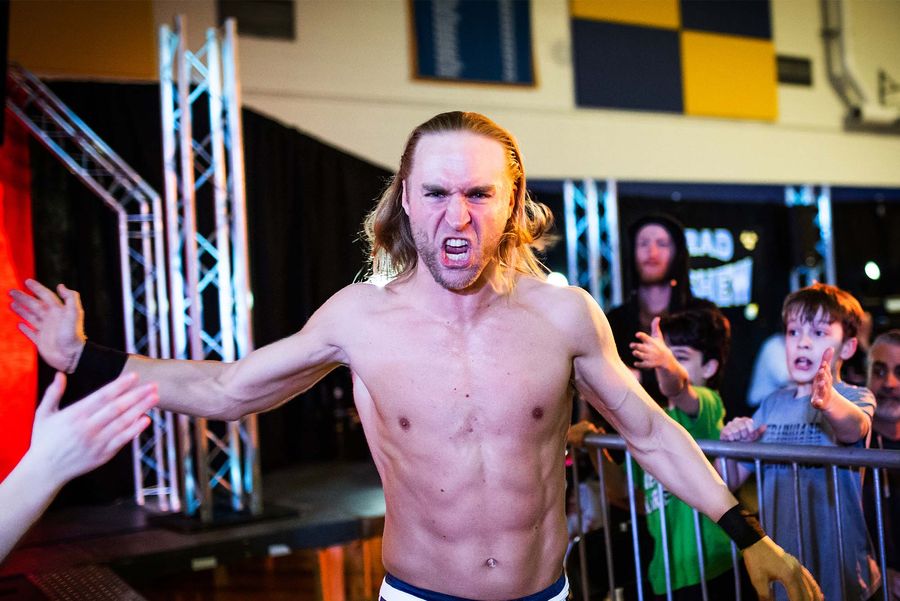 Meet Brad Cashew: Pro Wrestler and Local Legend Fans Go Nuts Over ...