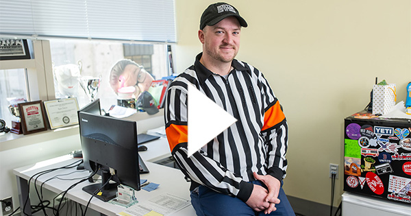 Behind the Whistle: FitRec’s Ryan Parsons Moonlights as a College ...