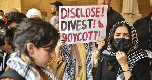 POV: Divesting from Companies Operating in Israel Places Universities ...
