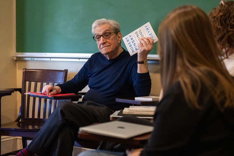 Robert Pinsky, America’s Ambassador for Poetry, Retiring from Teaching ...