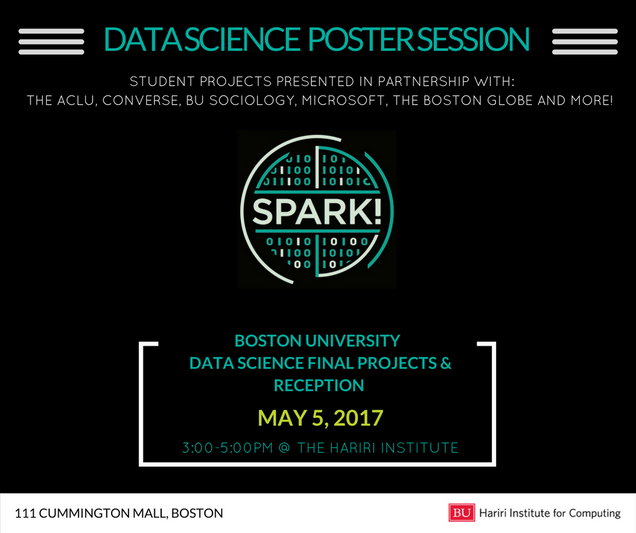 Institute Hosts “Tools for Data Science” Student Poster Session | Rafik ...