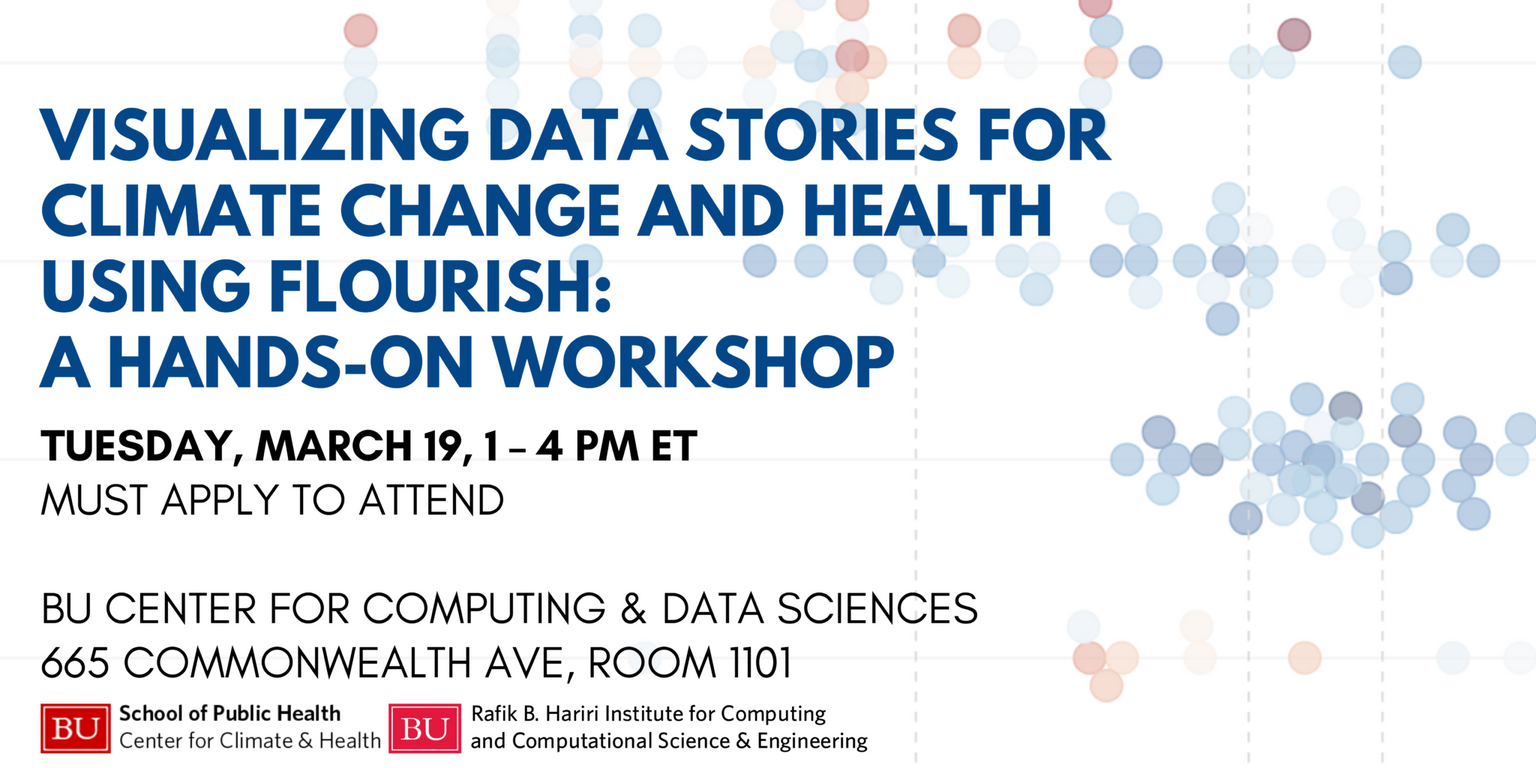 Visualizing Data Stories for Climate Change and Health using Flourish: A Hands-On Workshop ...
