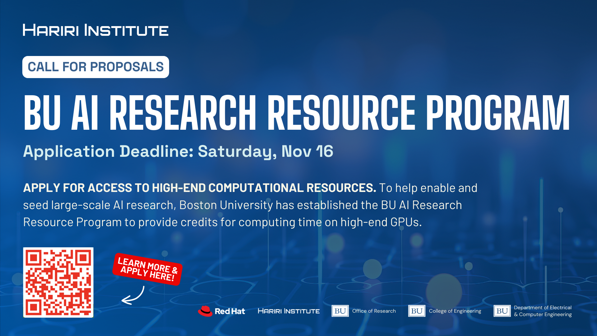 BU AI Research Resource Program (BU-AIRR) | Rafik Hariri Institute for Computing and ...