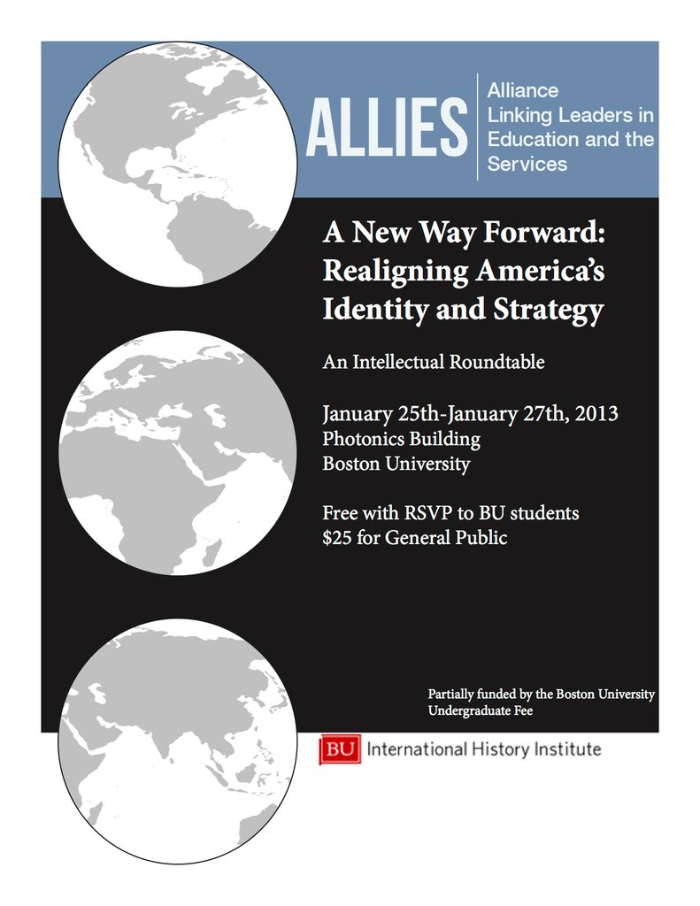 2013 Allies conference » International History Institute | Blog Archive ...