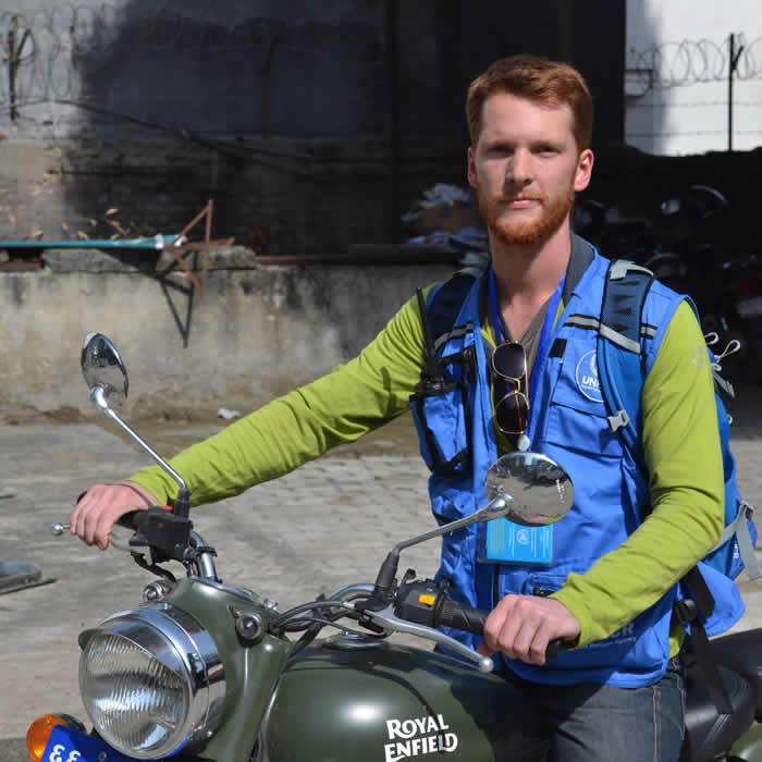 UN Associate Protection Officer David Rod (’12) Reports on the Status ...