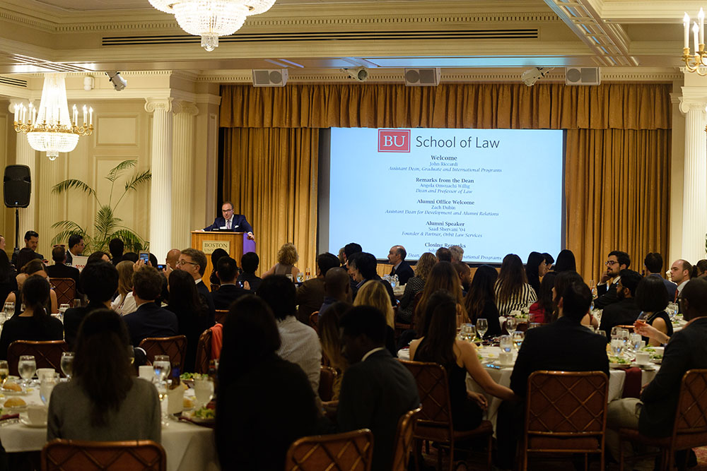 BU Law Welcomes LLM Alumni for Reunion Weekend | School of Law