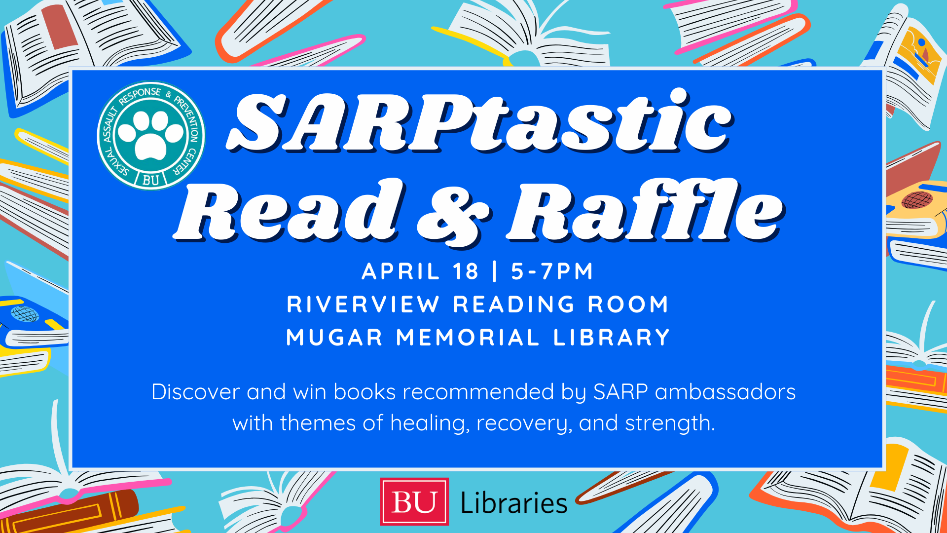 Upcoming Event: SARPtastic Read & Raffle on April 18 » BU Libraries ...