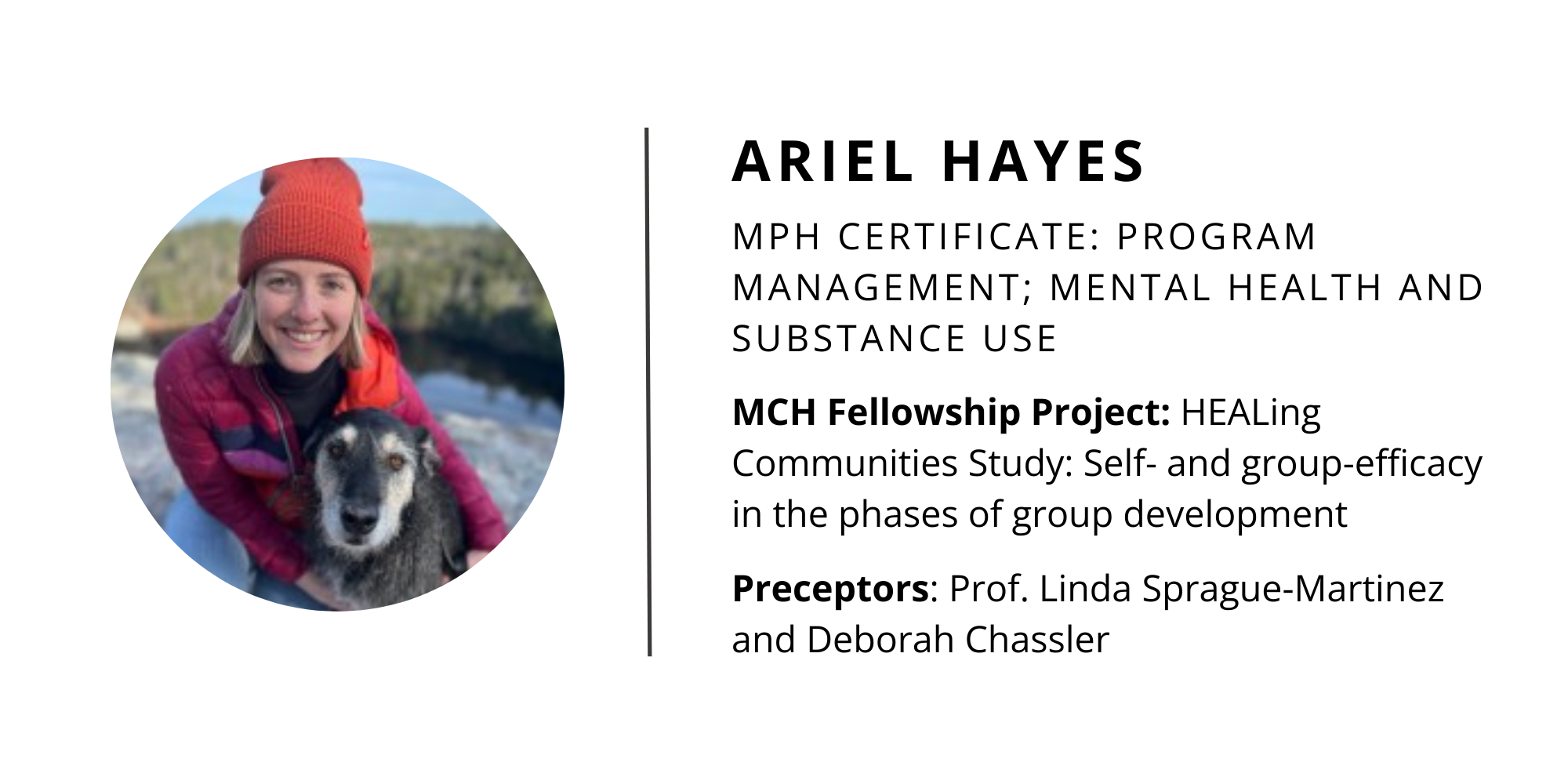 Ariel Hayes | Center of Excellence in Maternal & Child Health