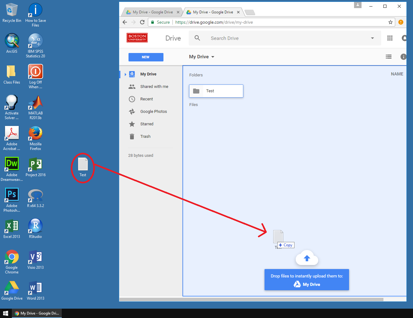 Virtual Lab Saving Method – Google Drive | MET Information Technology