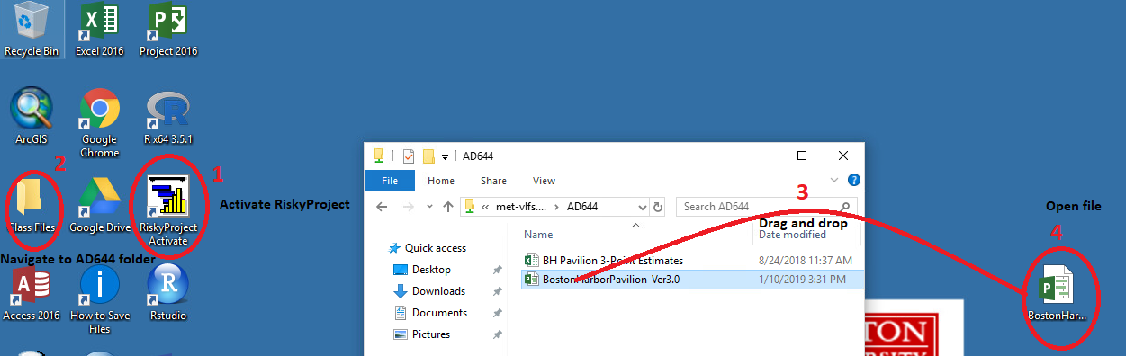 How to use Risky Project in the MET VLAB | MET Information Technology