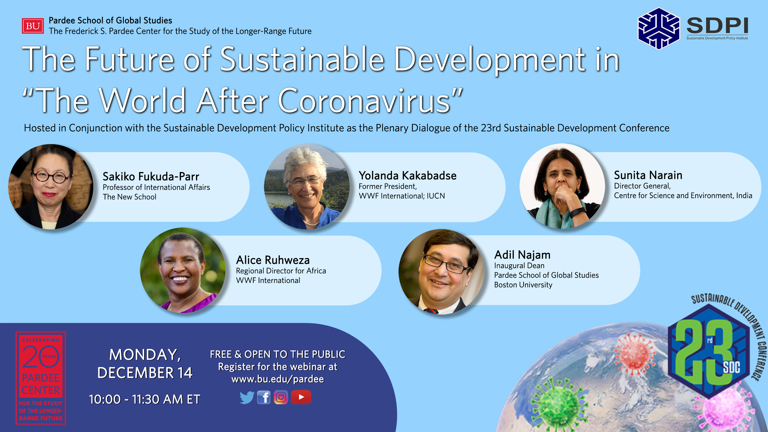 Upcoming: The Future of Sustainable Development in “The World After ...