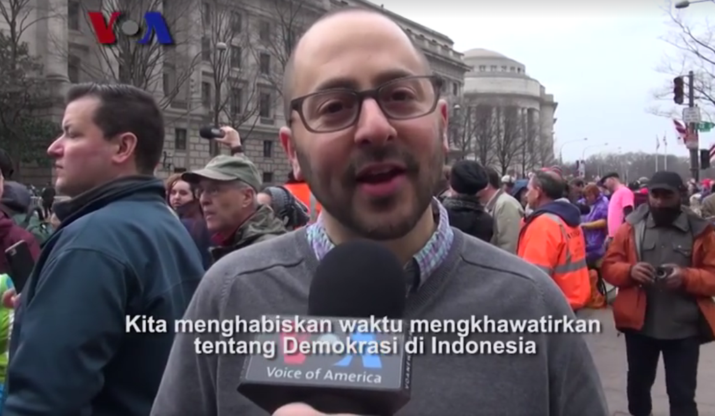 Menchik in VOA on Inauguration and Democracy in the U.S. | The ...