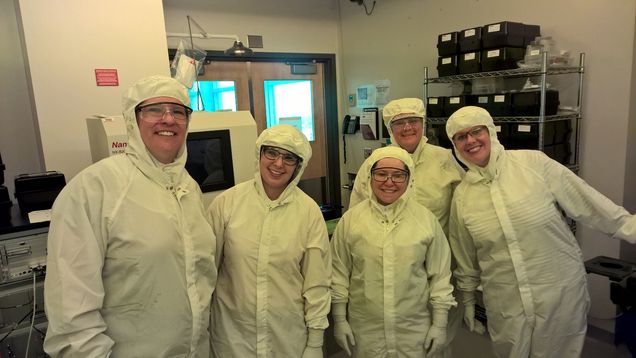 Cleanroom group 1 | NSF RET in Integrated Nanomanufacturing