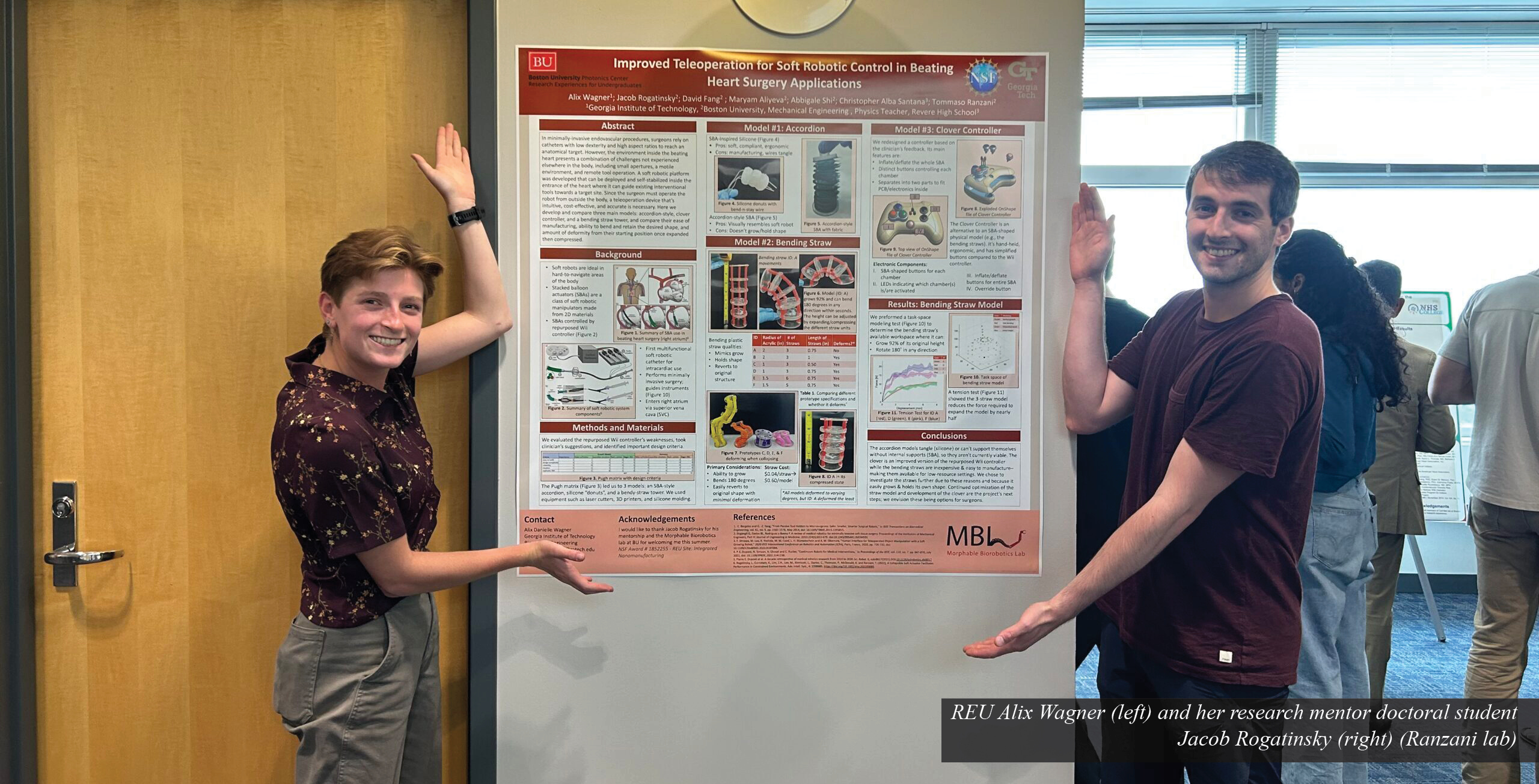 REU/RET Summer Program ’23 Concludes with Packed Poster Session | Photonics Center