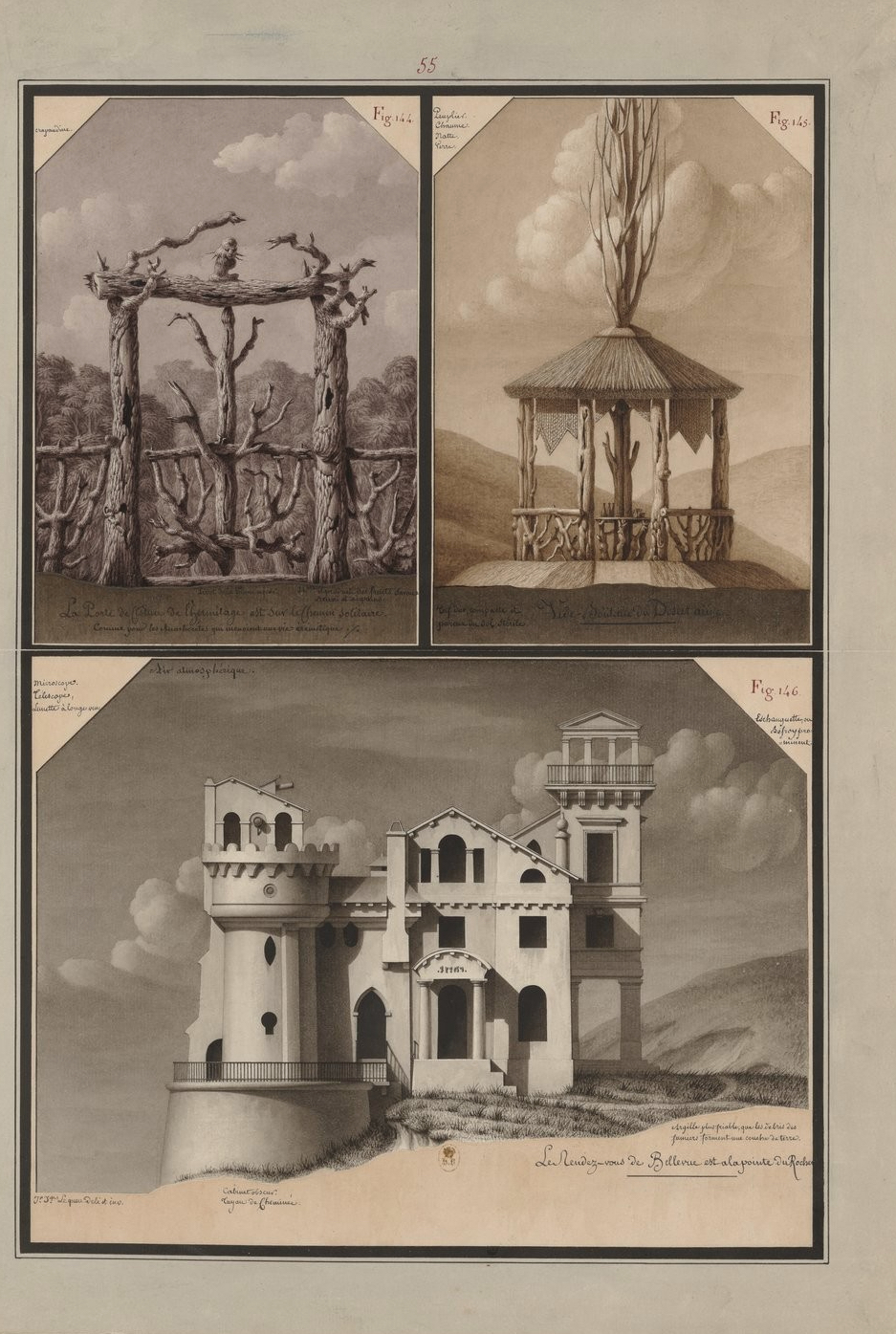 Jean-Jacques Lequeu: Visionary Architect. Drawings from the ...