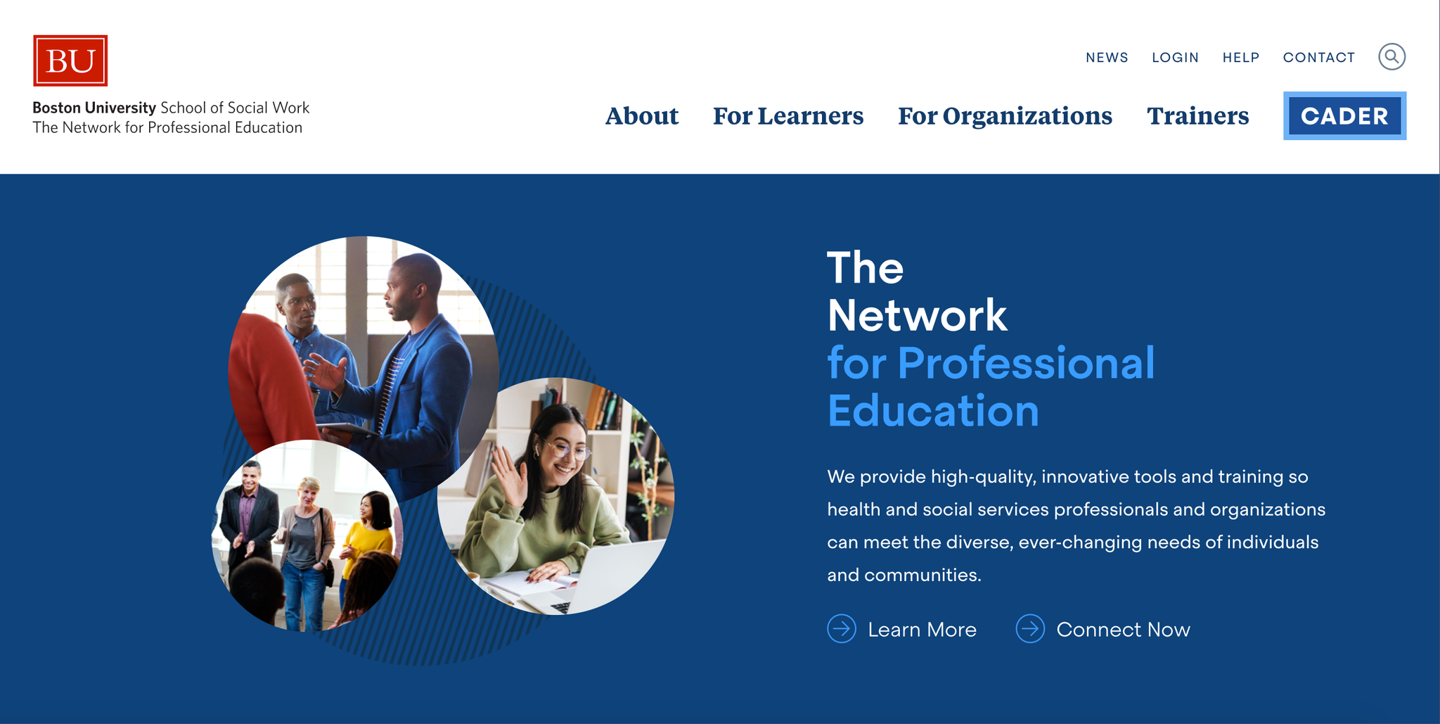 The Network for Professional Education | School of Social Work