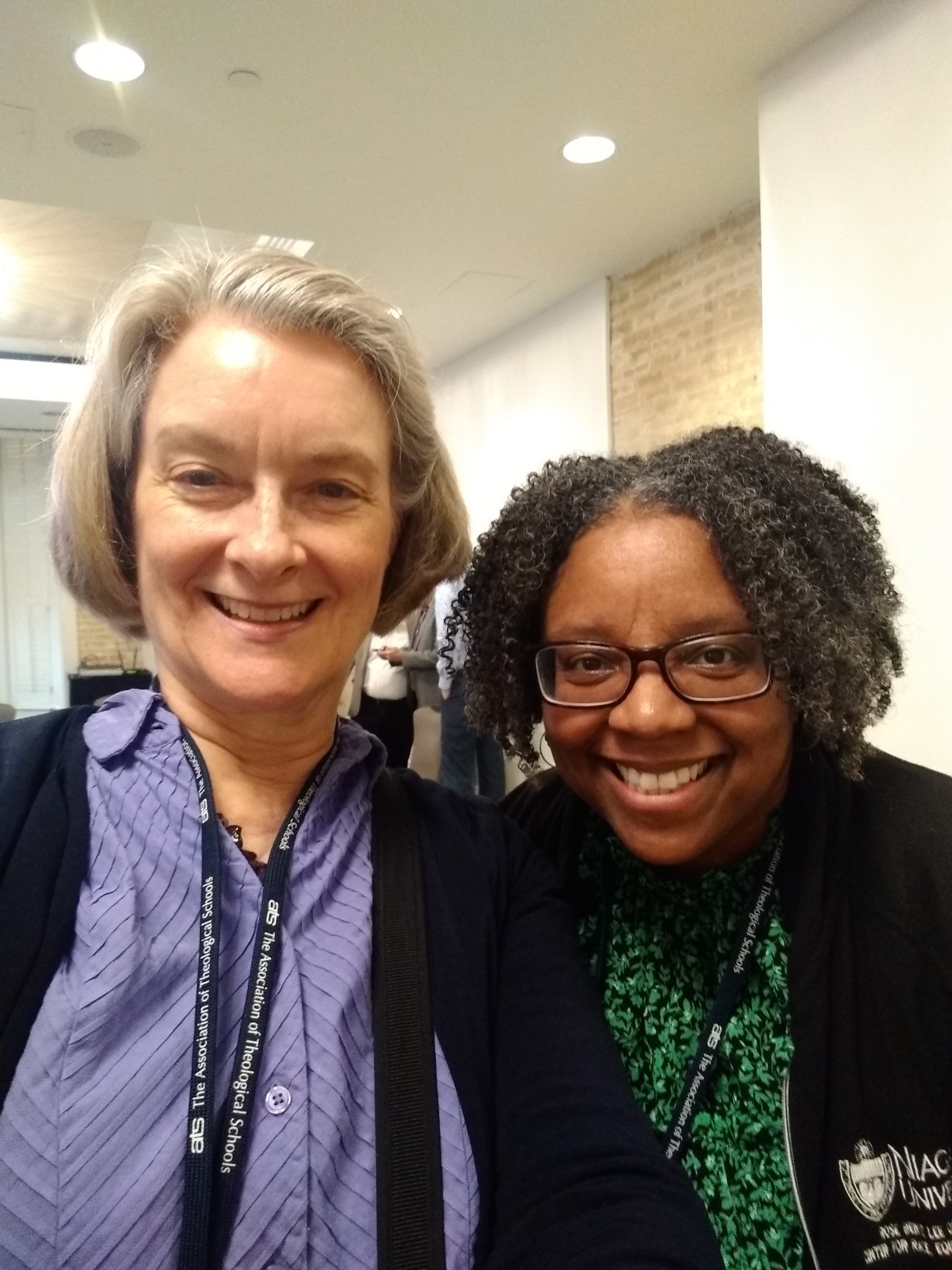 Prof. Dana Robert and Dr. Rolanda Ward, (STH’02) Reconnect at Meeting ...