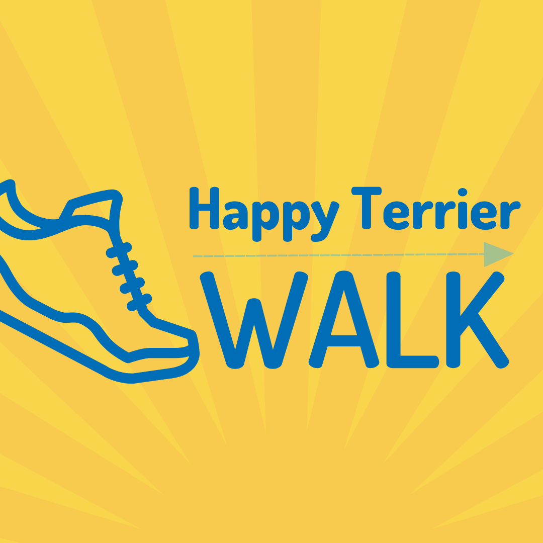 Happy Terrier Walk Brings Students Together | Student Wellbeing