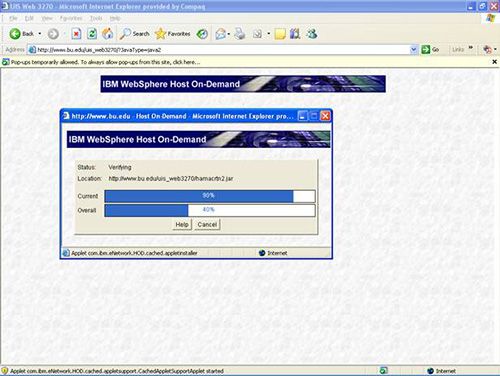 Install Host On-Demand : TechWeb : Boston University